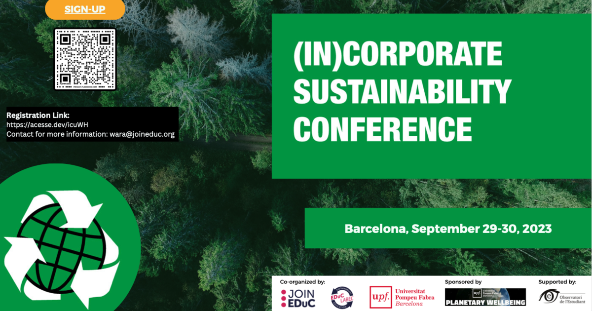 4th (In)Corporate Sustainability Conference
